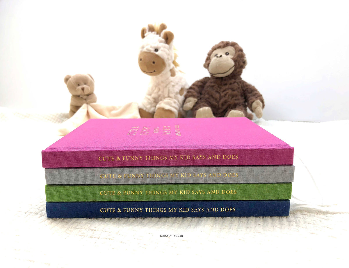 Kids Keepsake Journals – Daisy and Decor
